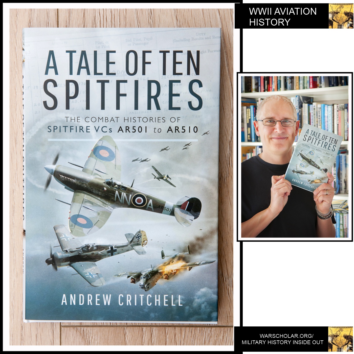 WW2 aviation history book – “A Tale of Ten Spitfires” (Pen & Sword ...